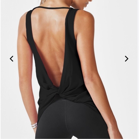 Fabletics | Tops | Fabletics Femina Knot Twist Open Back Tank | Poshmark